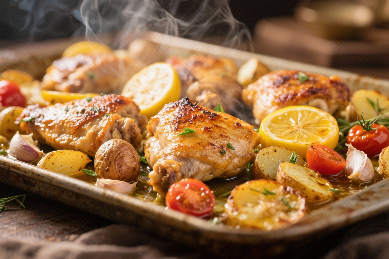 10 Easy One-pan Chicken Dinners for Busy Weeknights That Taste Like ...