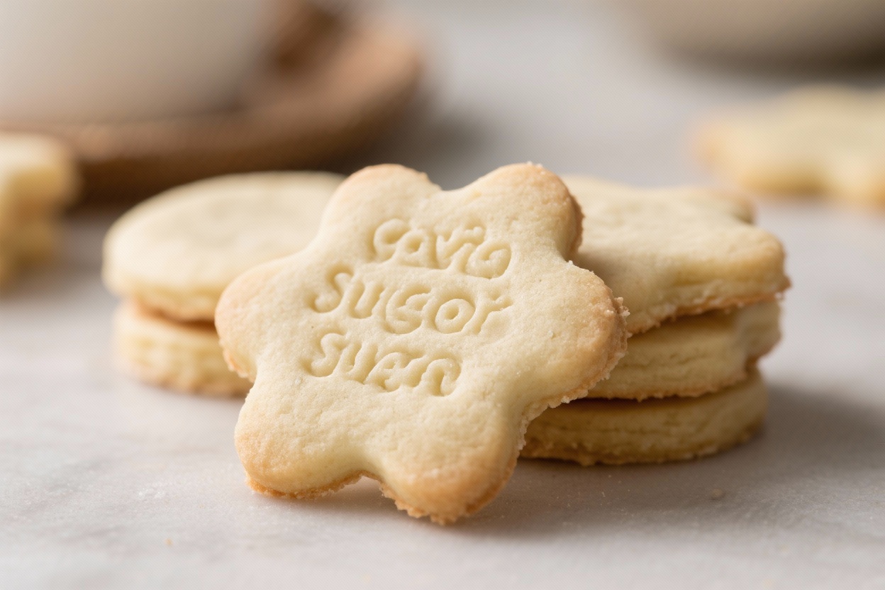 Classic Vegan Sugar Cookies That Hold Their Shape — Crisp Edges, Soft ...