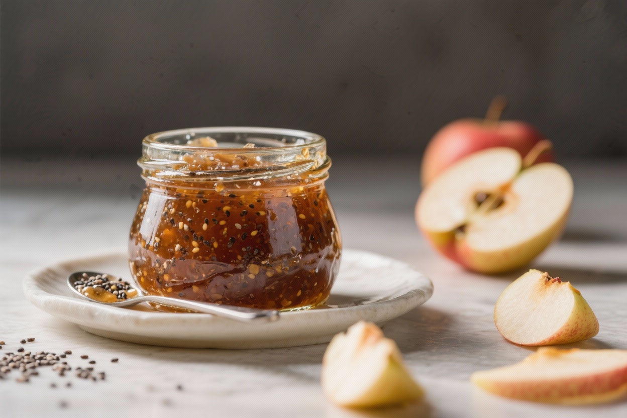 Apple Chia Jam Made from Leftover Apples: The 15-Minute Breakfast ...